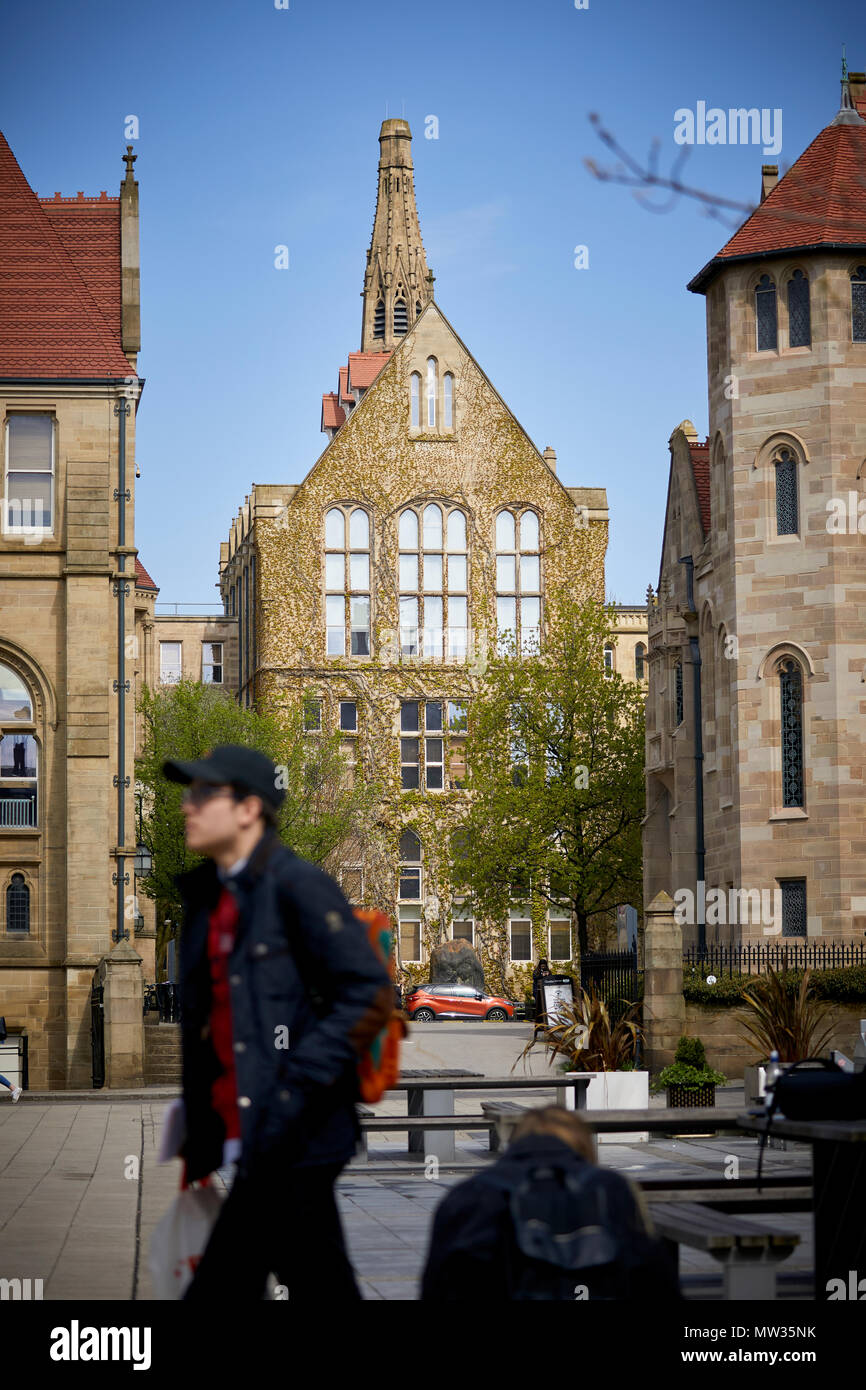 Manchester University Beyer Building in the Old Quadrangle traditional ...
