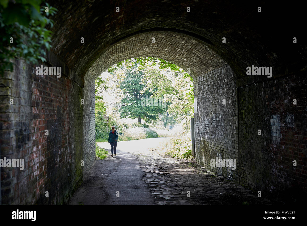 THE GIANTS MONEY BOX a railway bridge with a large slot leading to ...