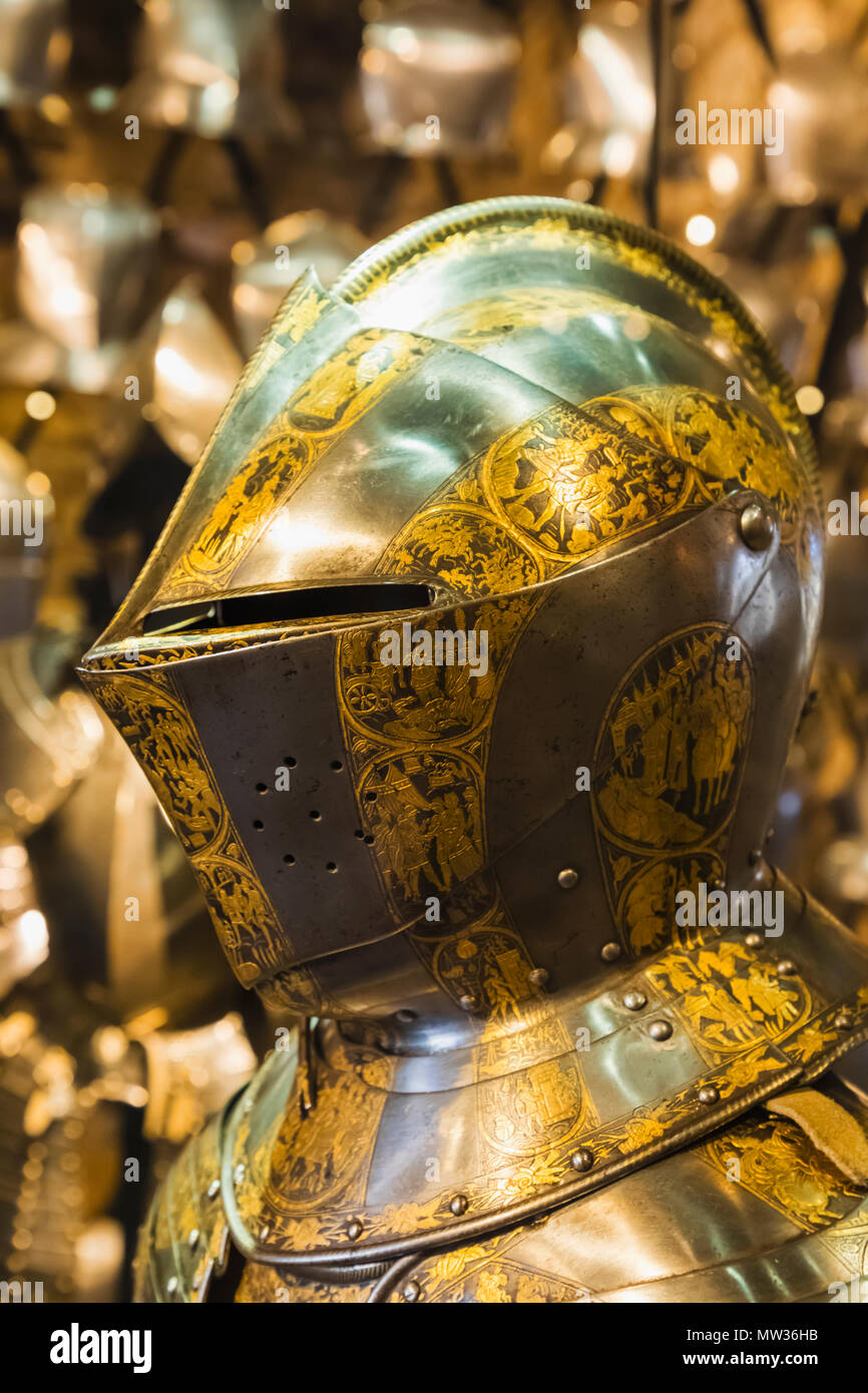 England, London, Tower of London, The White Tower, Display of the ...