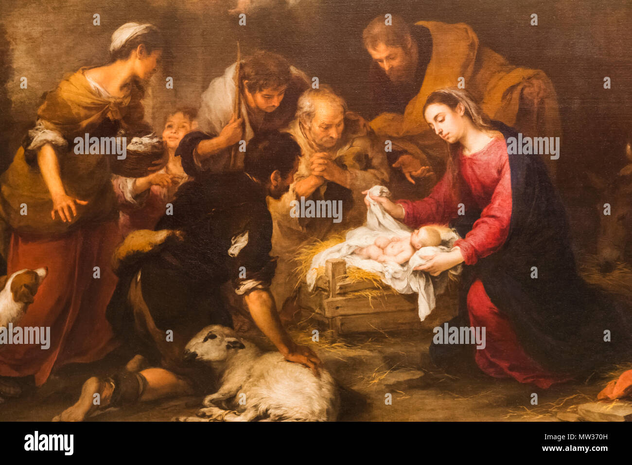 England, London, Hertford House, The Wallace Collection, Painting of ...