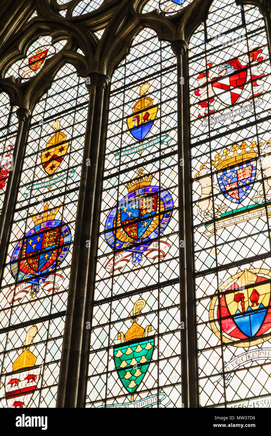 Westminster abbey stained glass hi-res stock photography and images - Alamy