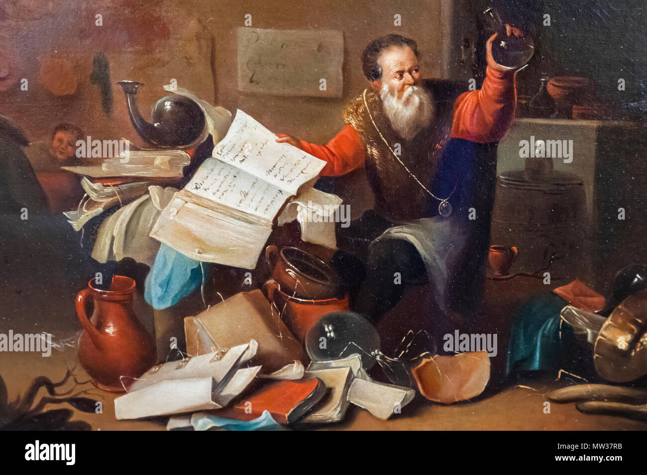 England, London, The Wellcome Collection, 17th century Painting ...