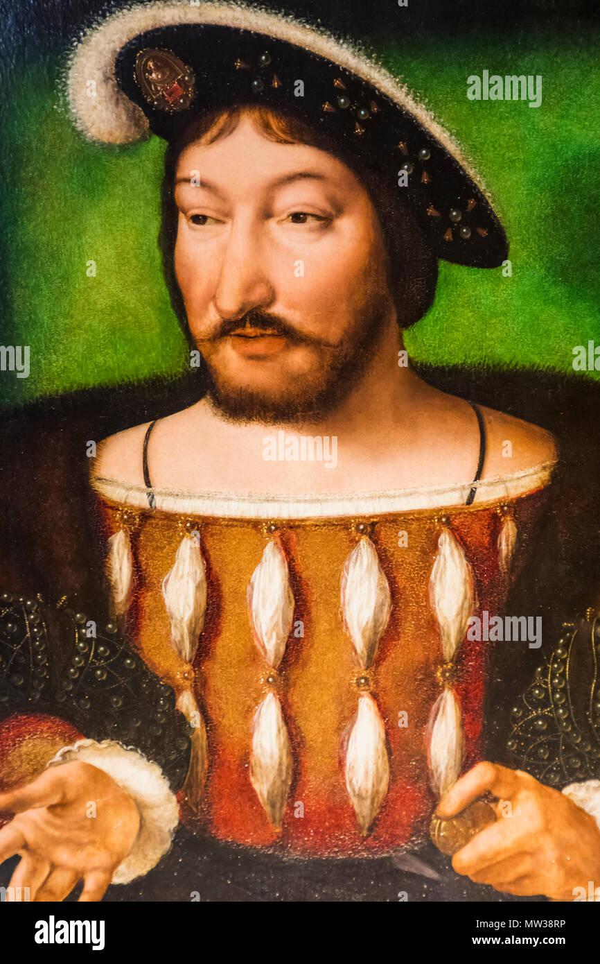 England, Portrait of Charles V, The Holy Roman Emperor c1515 Stock ...