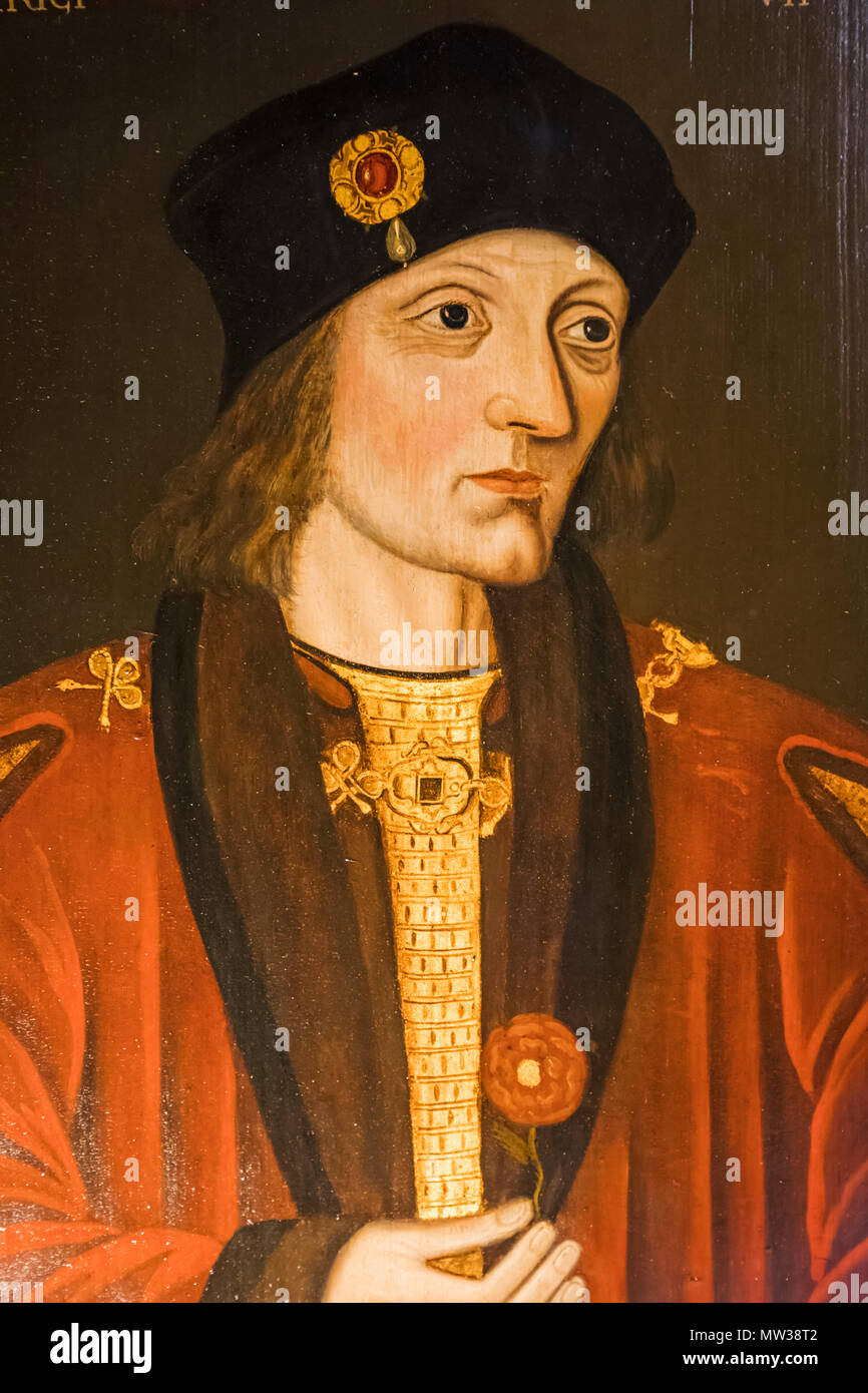 England, Portrait of King Henry VII Stock Photo - Alamy