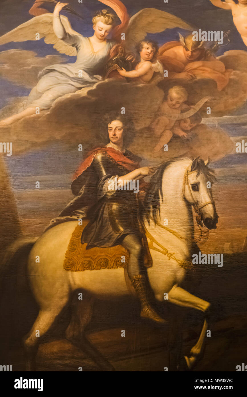 King on horse painting hi-res stock photography and images - Alamy