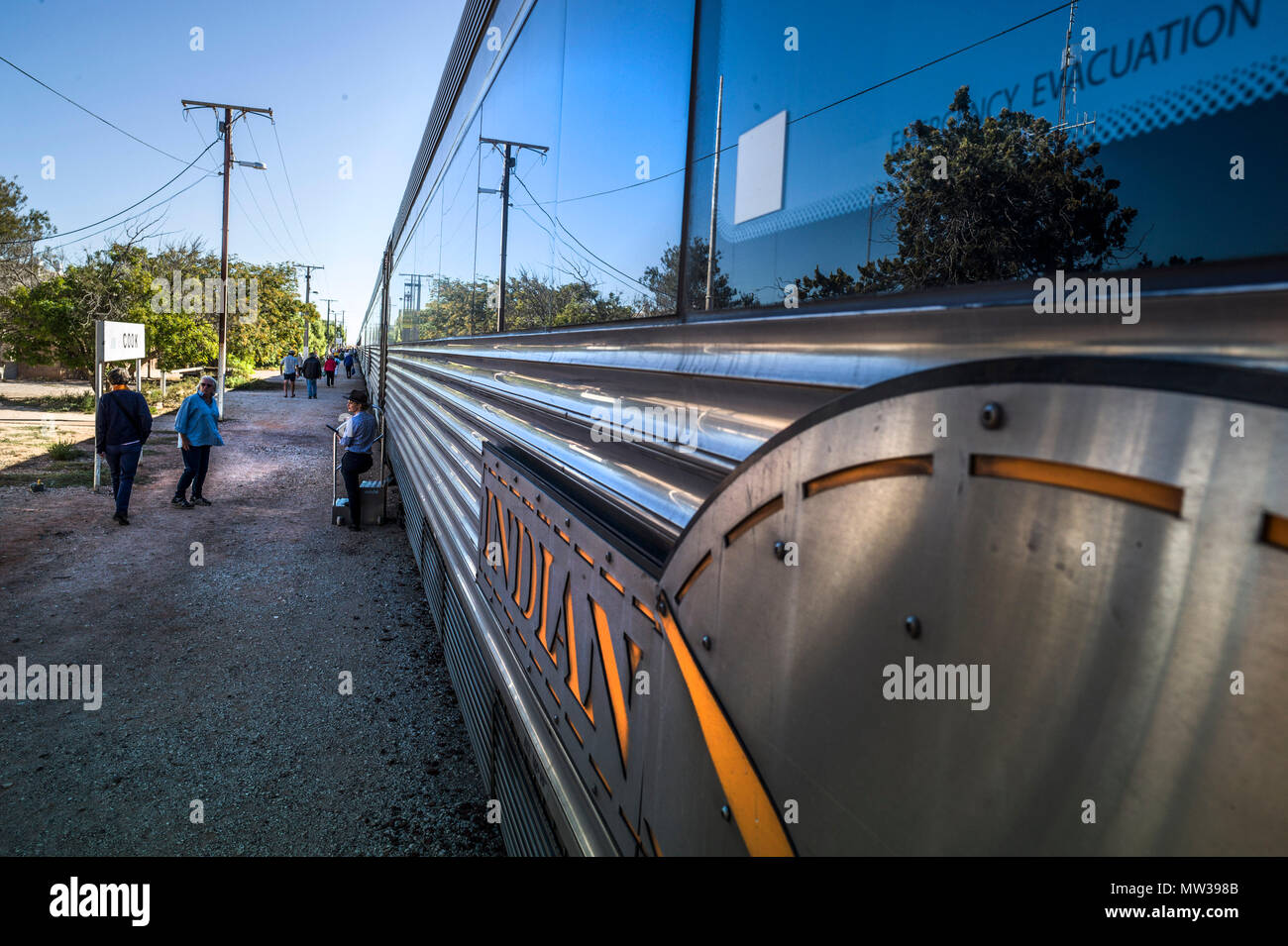 Indian Pacific rail journey from Perth to Sydney Australia. Stopover at ...