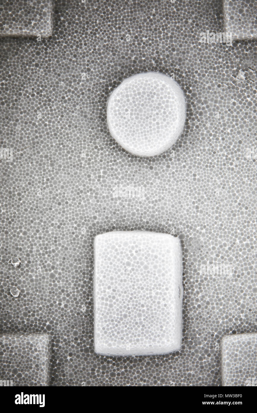 Injection Molded polystyrene packaging Stock Photo - Alamy