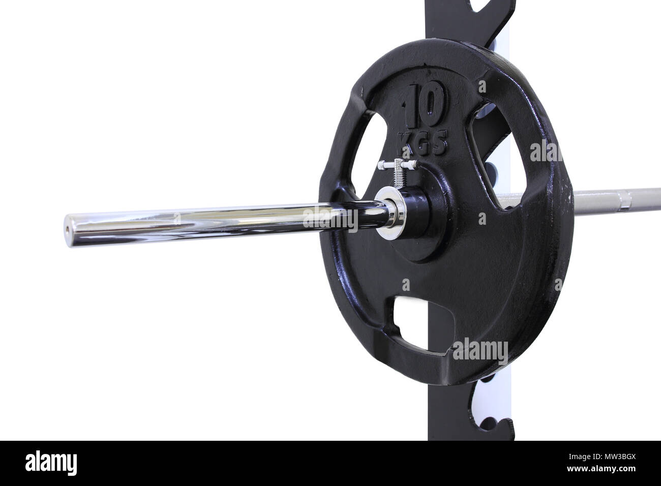 Weightlifting workout health club Cut Out Stock Images & Pictures - Alamy