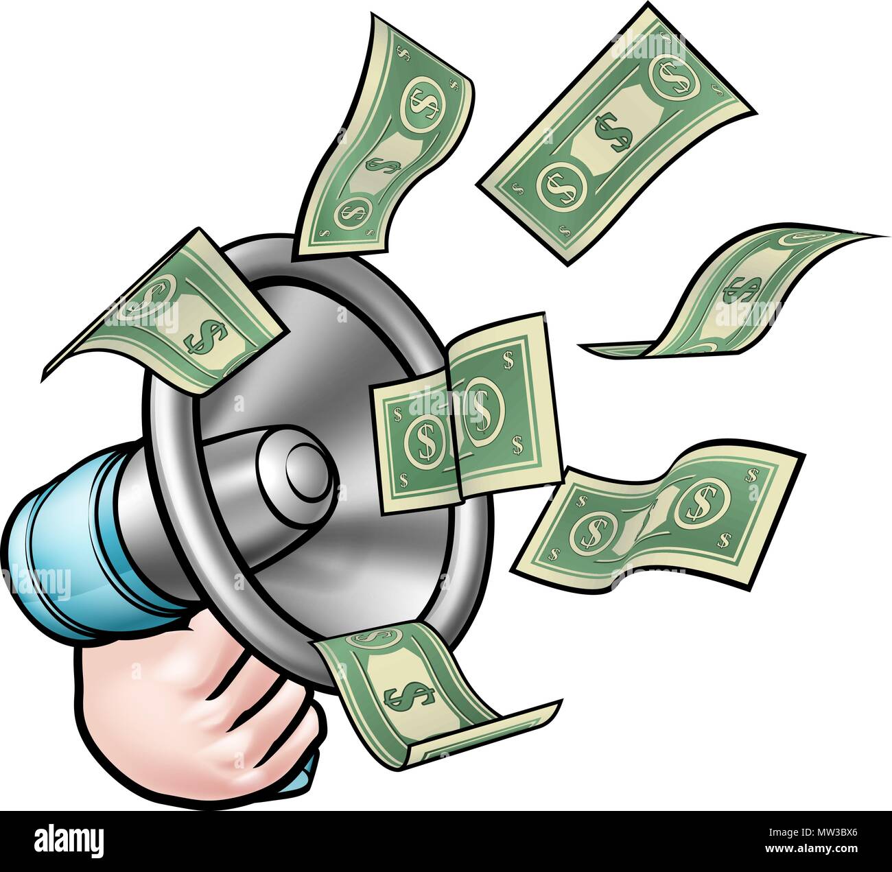 Phone news hand Stock Vector Images - Alamy