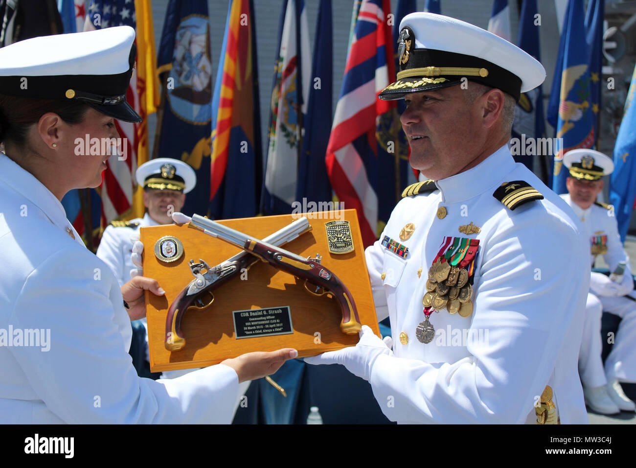 SAN DIEGO, California (April 28, 2017) Command Master Chief Michelle ...