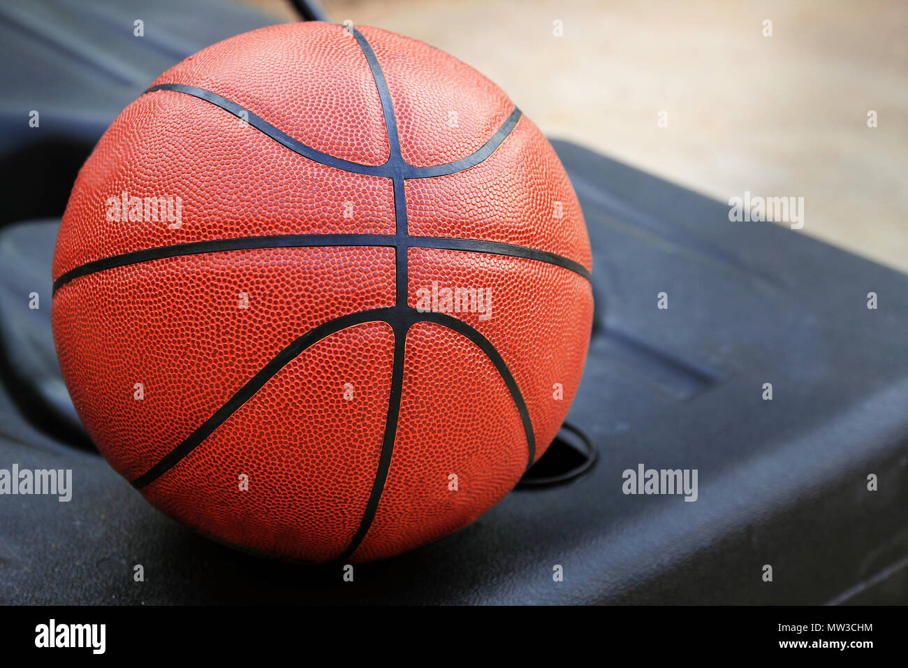 Closed up view of basketball outdoor Stock Photo - Alamy