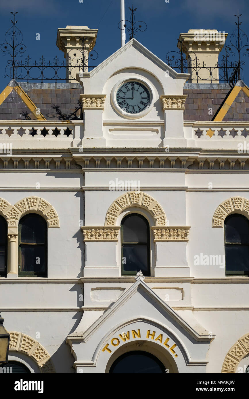 Historic Town Hall at Clunes, Victoria, Australia Stock Photo - Alamy