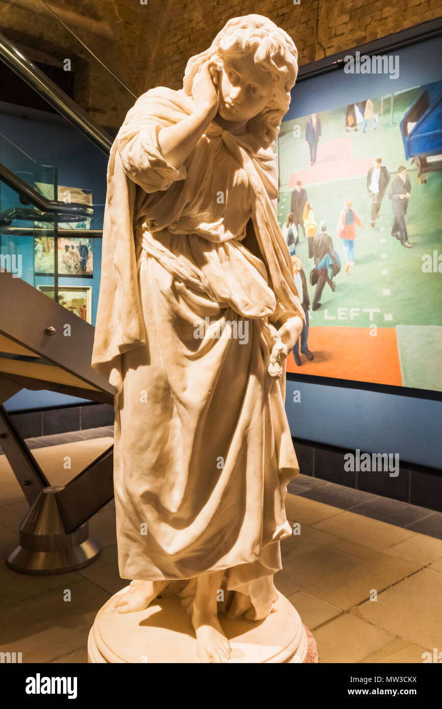 England, London, City of London, Guildhall, Guildhall Art Museum Stock ...