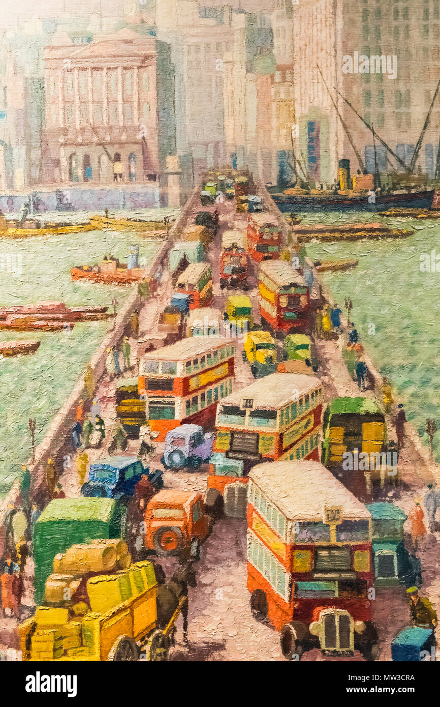 England, London, City of London, Guildhall, Guildhall Art Museum ...