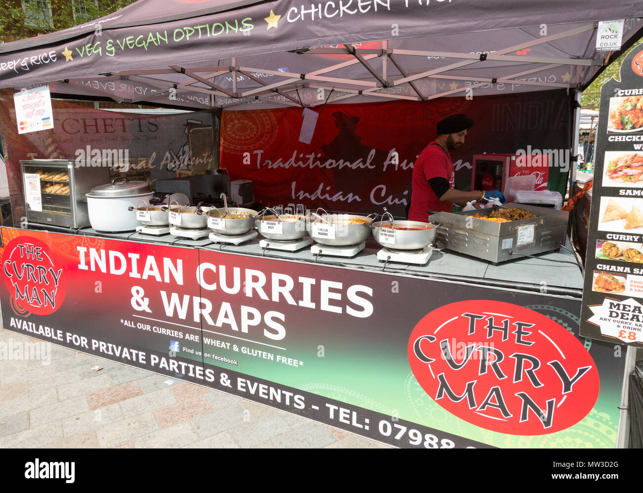 Indian food market uk hi-res stock photography and images - Alamy