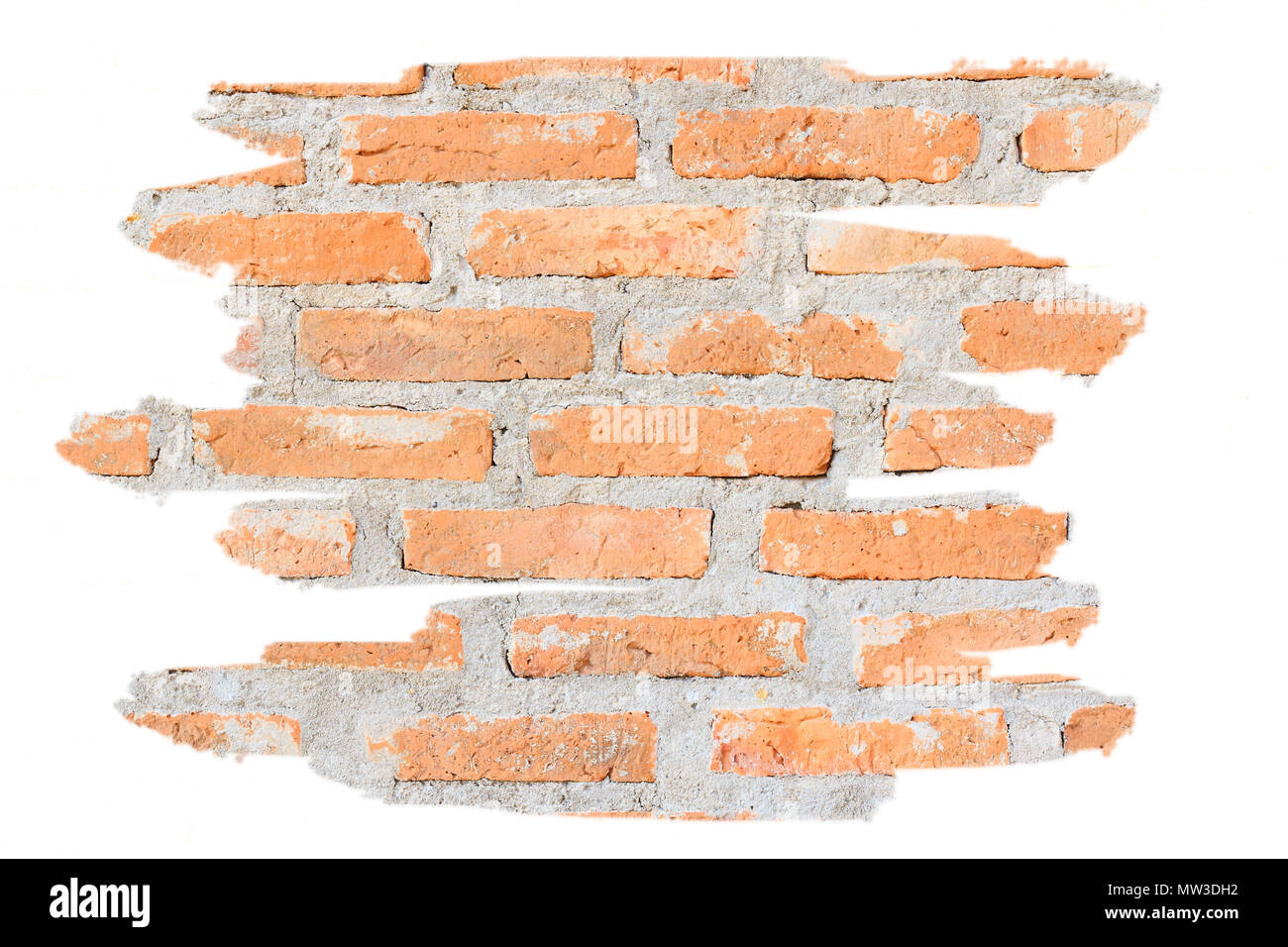 Old wall bricks vintage Cut Out Stock Images & Pictures - Alamy