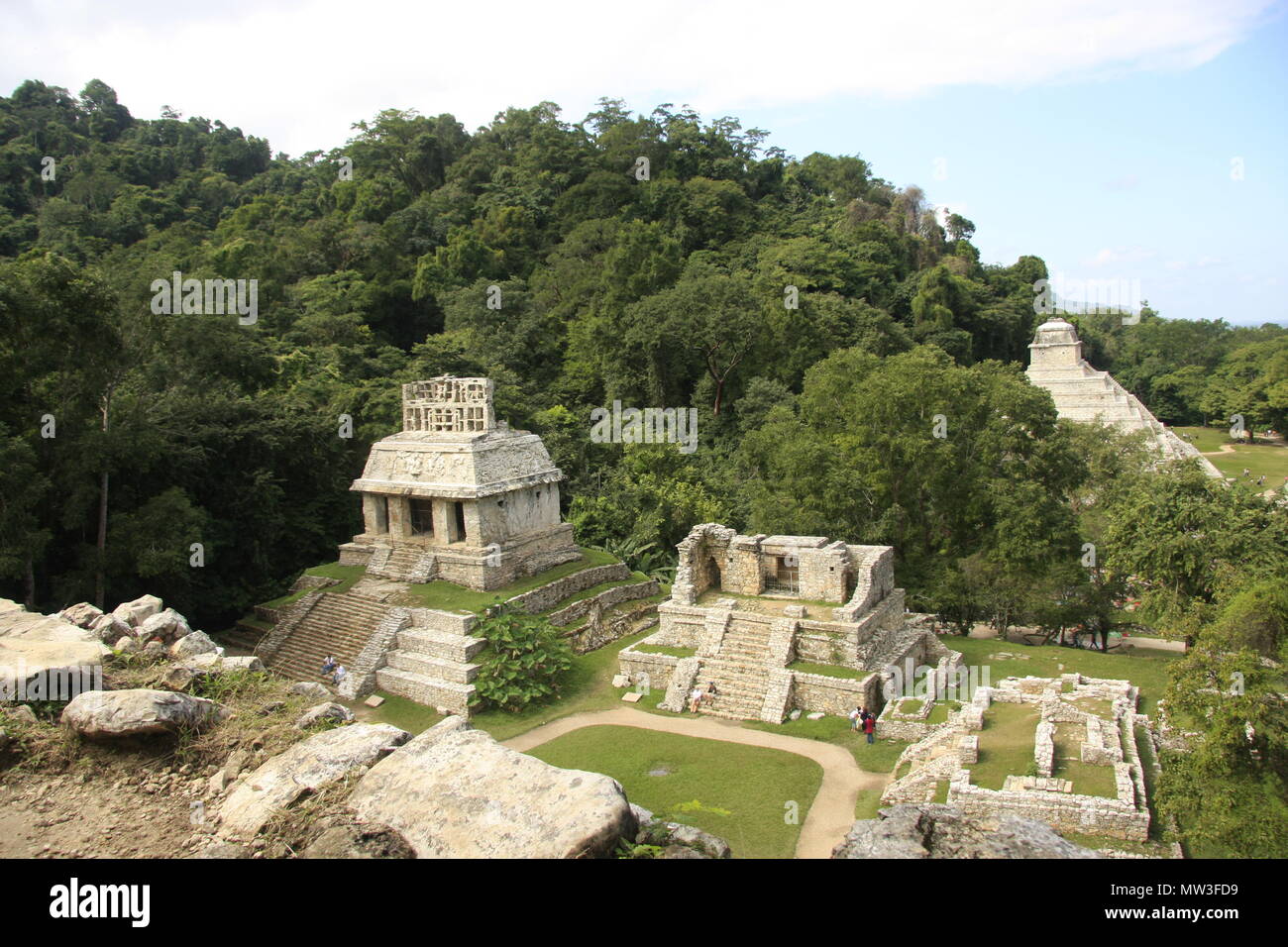 Palenque mayan ruins hi-res stock photography and images - Alamy