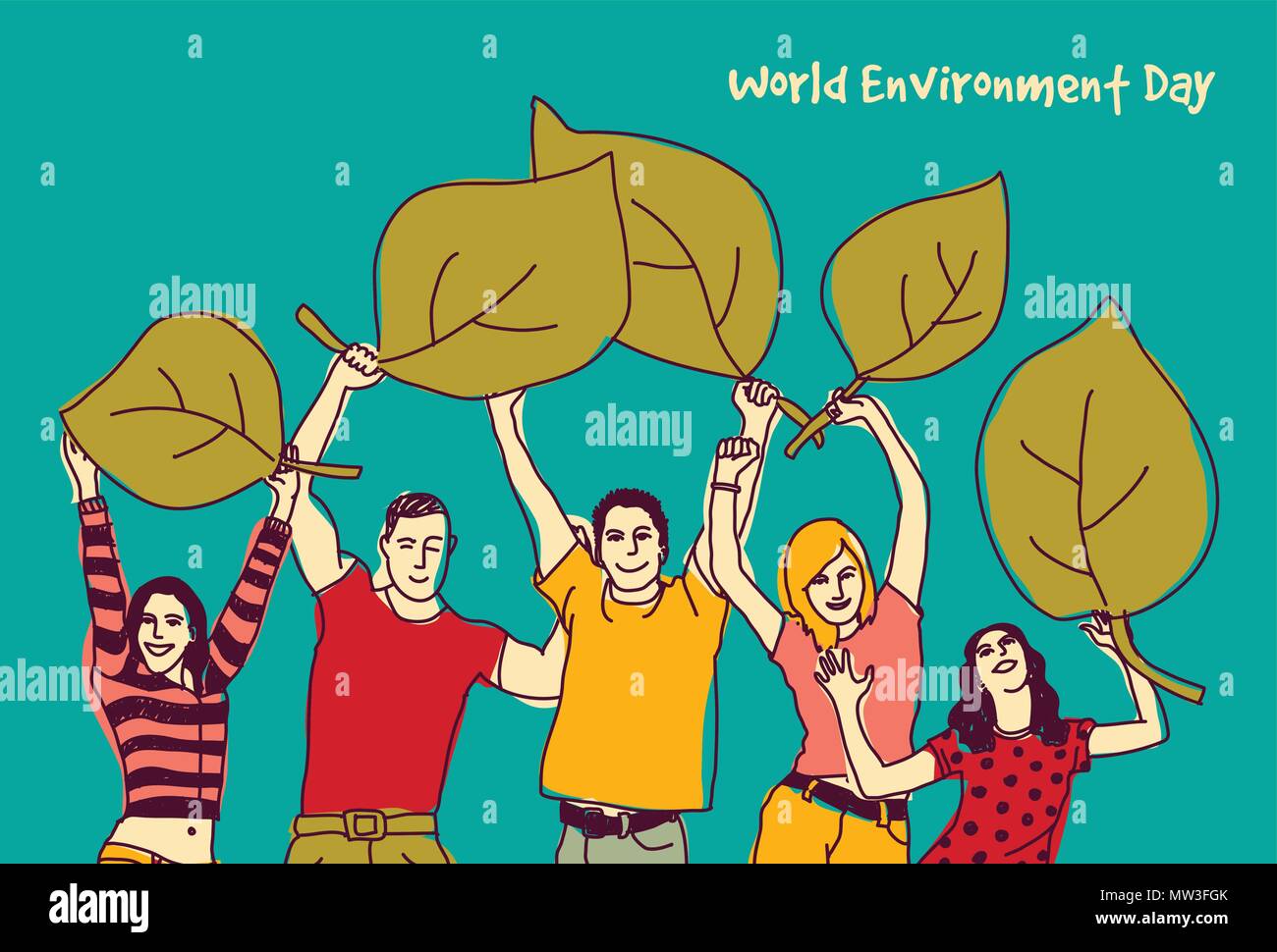 World environment day logo hi-res stock photography and images - Alamy