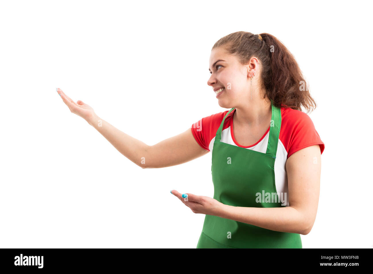 Polite smile hi-res stock photography and images - Alamy