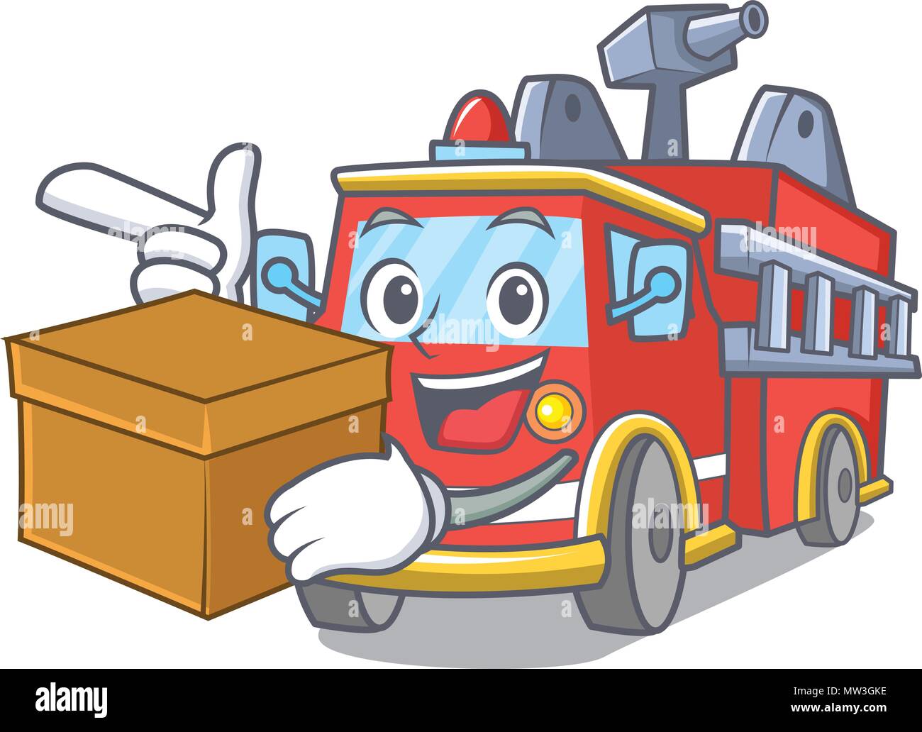 Fire extinguisher box Stock Vector Images - Alamy