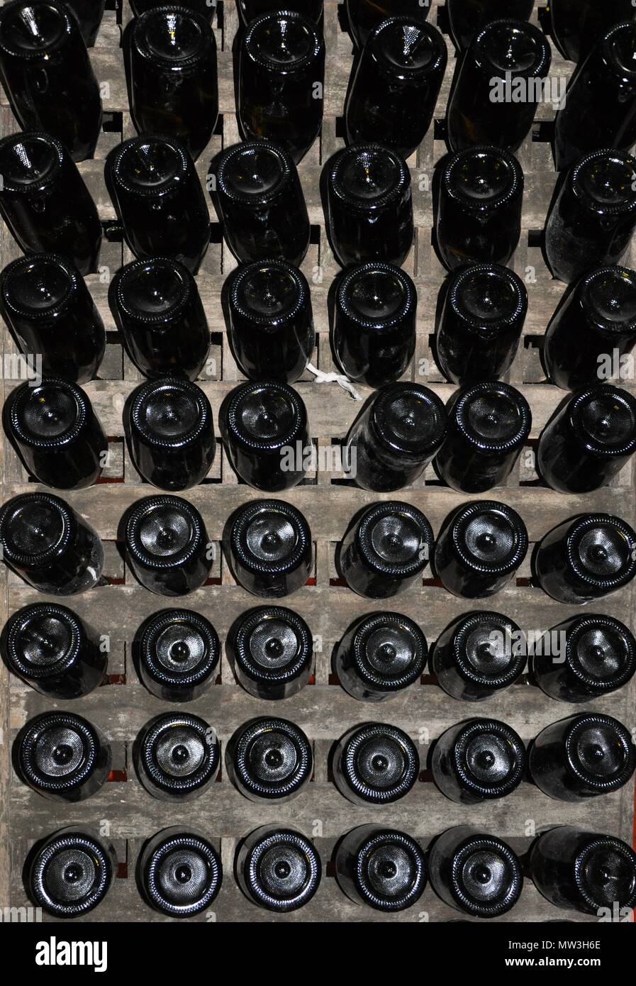 Upside down bottles hi-res stock photography and images - Alamy