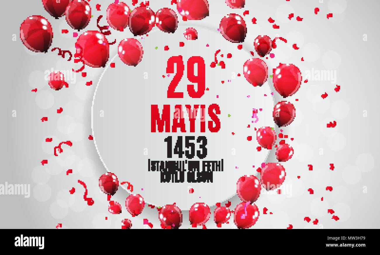 29 May Day of Istanbul'un Fethi Kutlu Olsun with Translation: 29 may ...