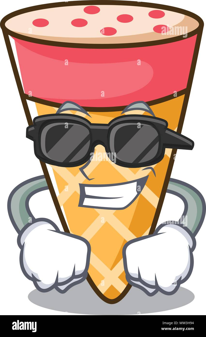 Super cool ice cream tone character cartoon Stock Vector Image & Art ...