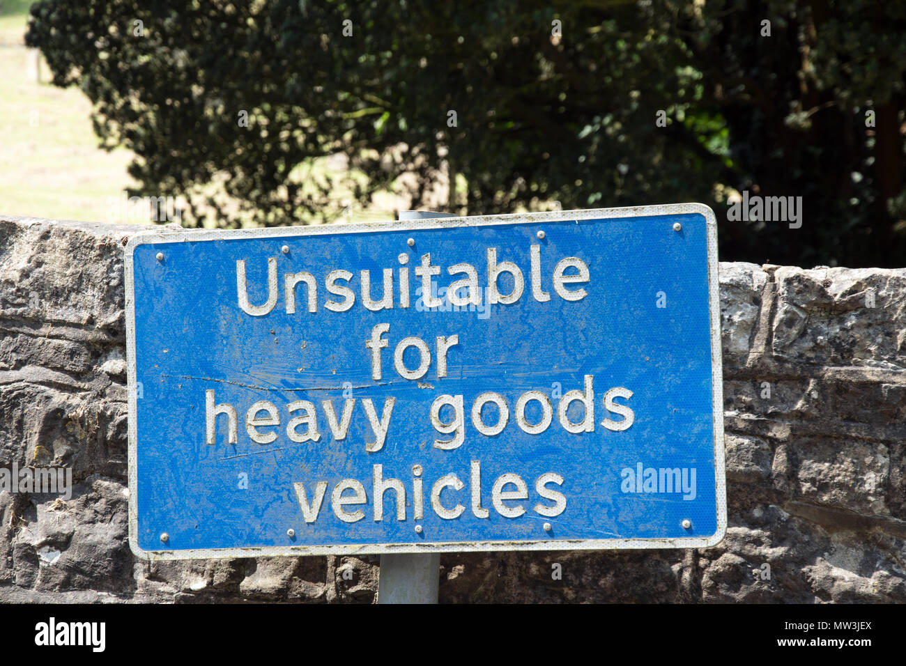 Unsuitable for heavy vehicles hi-res stock photography and images - Alamy