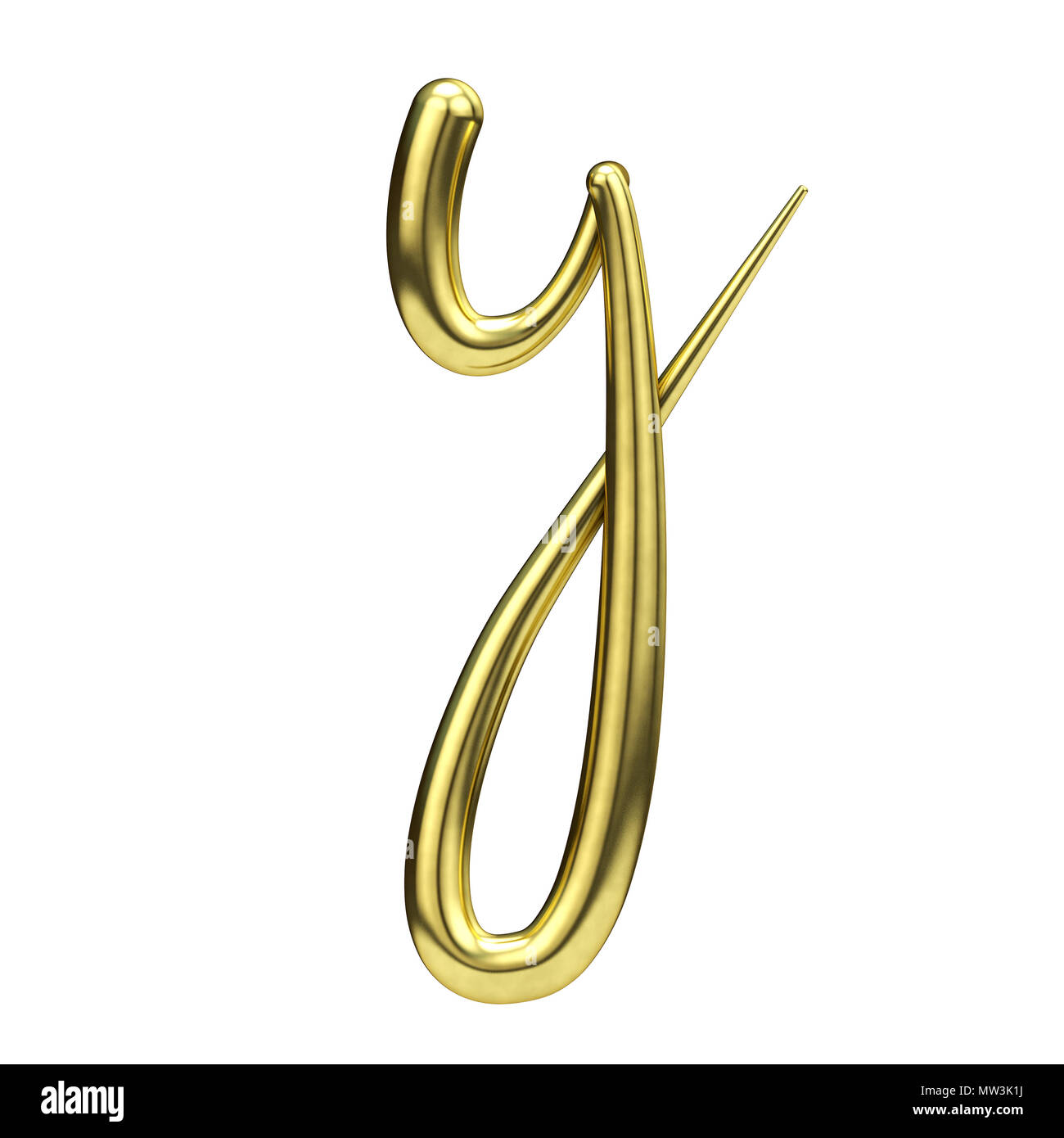Script Letter Y