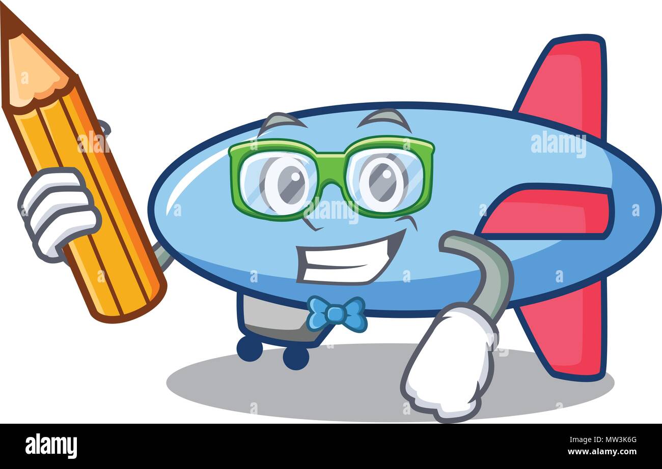 Student zeppelin character cartoon style Stock Vector Image & Art - Alamy
