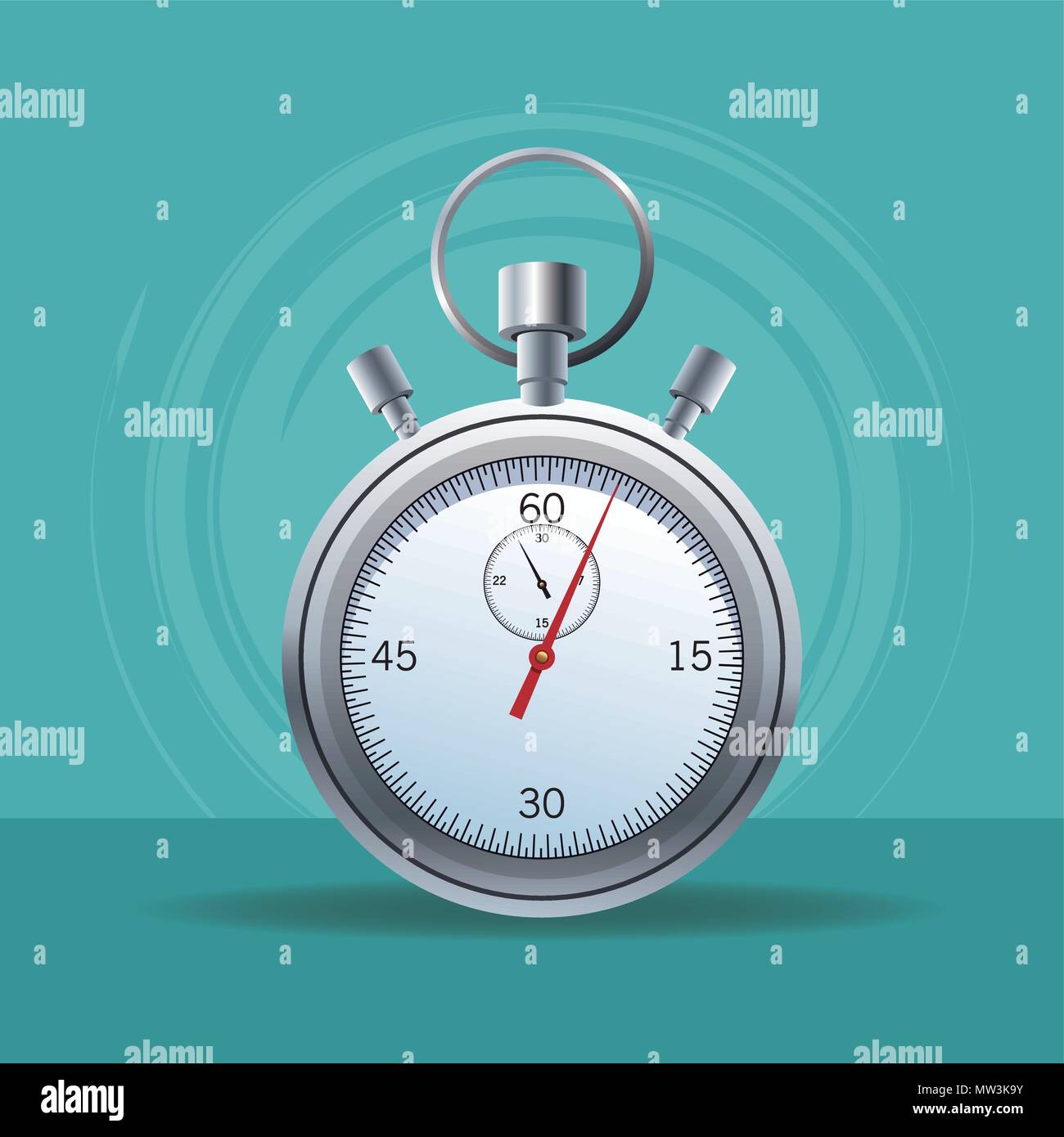 Soccer time clock game Stock Vector Images - Alamy