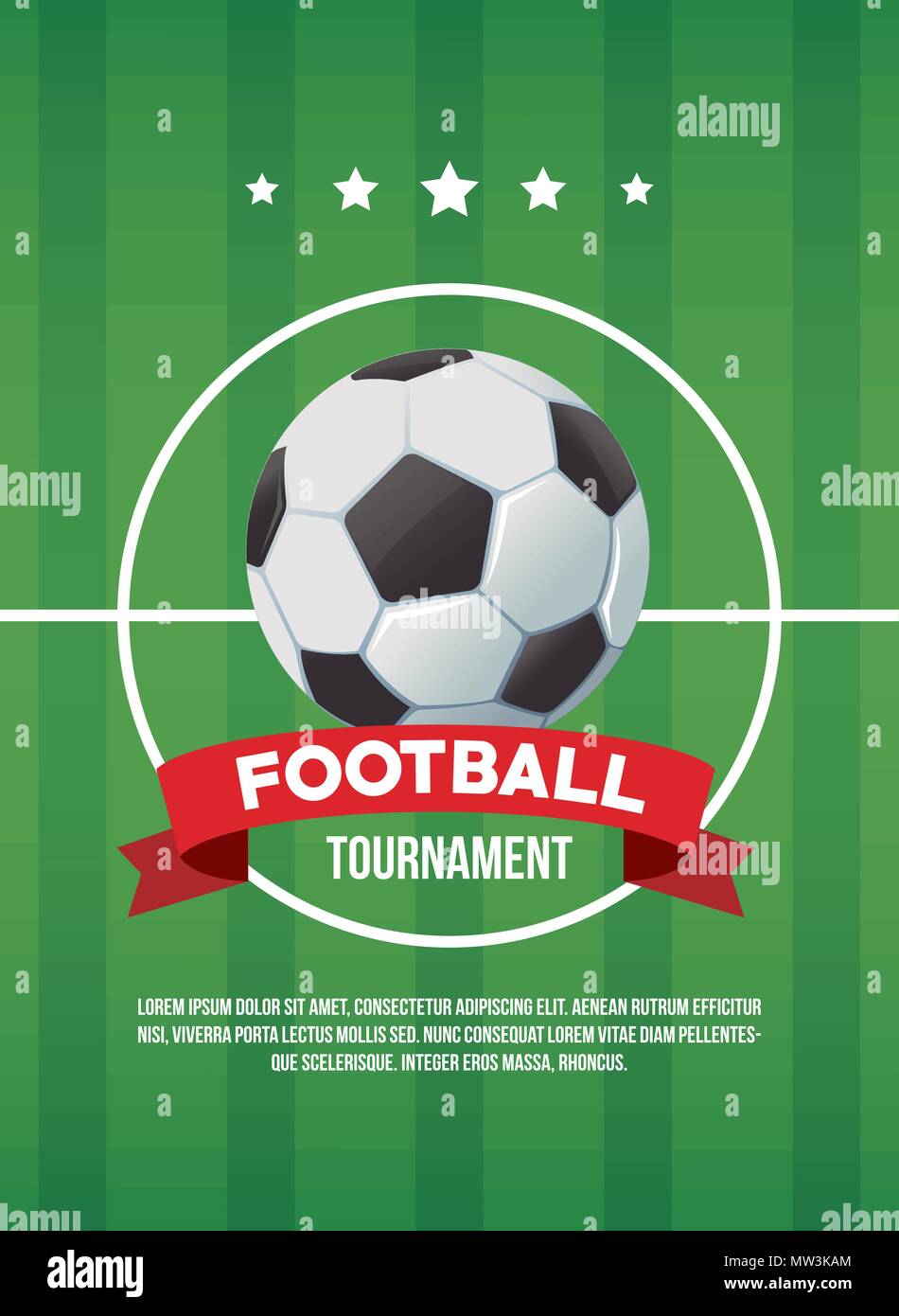 Football tournament banner Stock Vector Image & Art - Alamy