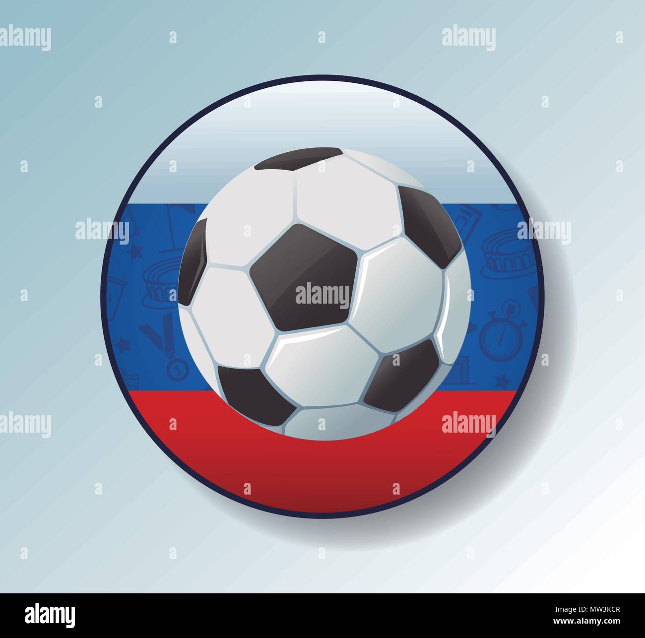 Russia world soccer Stock Vector Image & Art - Alamy