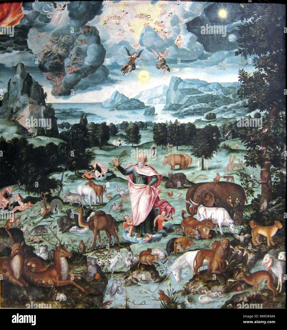. Creation of the World . circa 1575. Attributed to Melchior ...