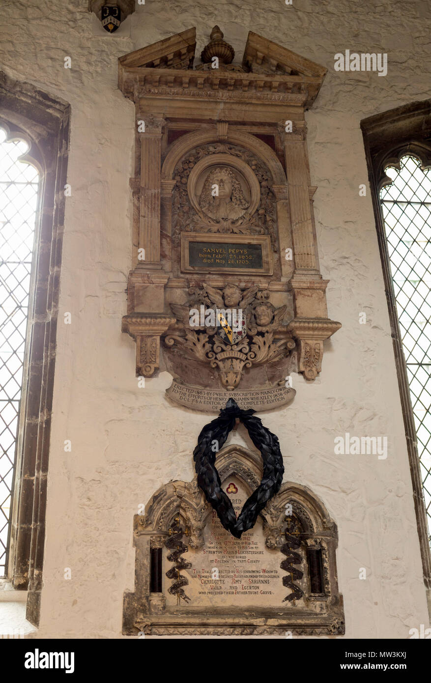 Samuel pepys memorial hi-res stock photography and images - Alamy