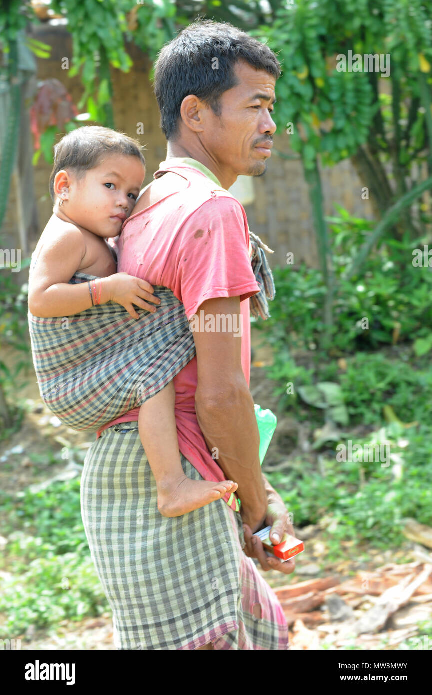 Rangamati, Bangladesh, - October 17, 2011: Daily life of Tribe people ...
