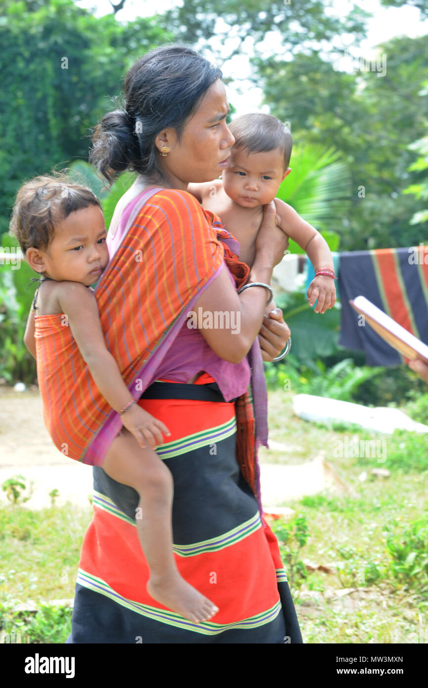 Rangamati, Bangladesh, - October 17, 2011: Daily life of Tribe people ...