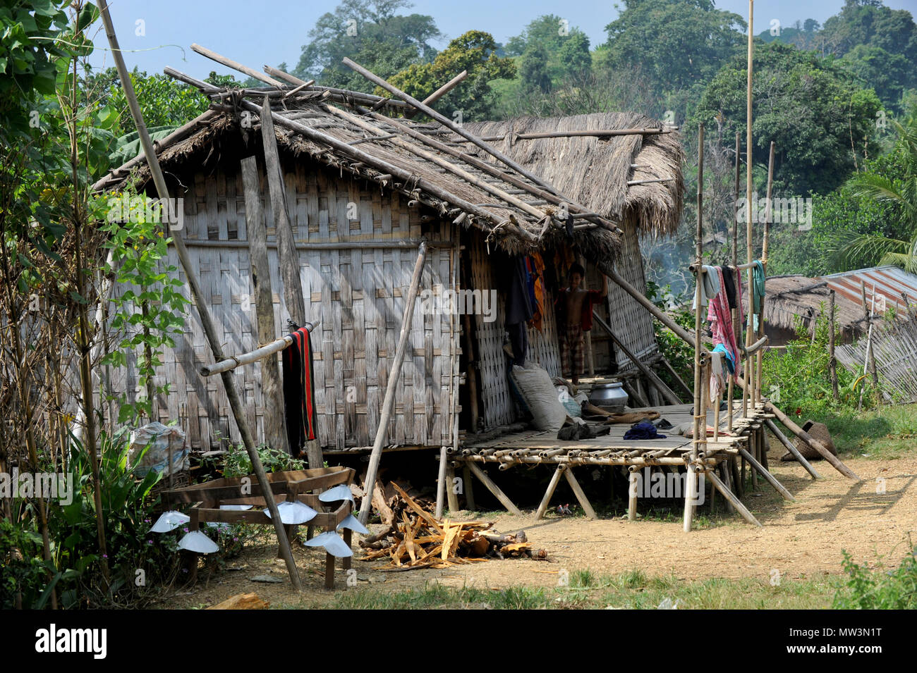 Rangamati, Bangladesh, - October 17, 2011: Daily life of Tribe people ...