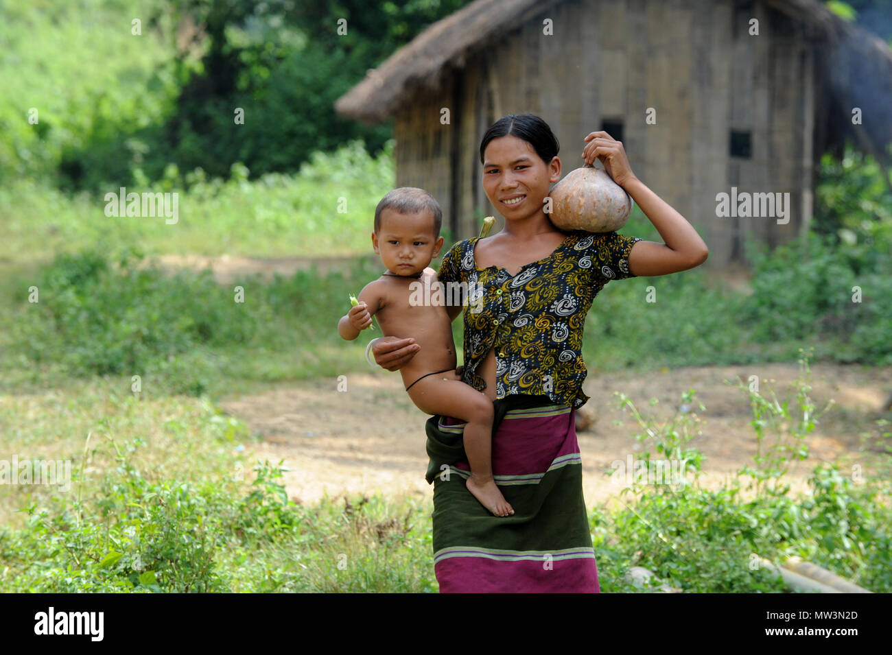 Rangamati, Bangladesh, - October 17, 2011: Daily life of Tribe people ...