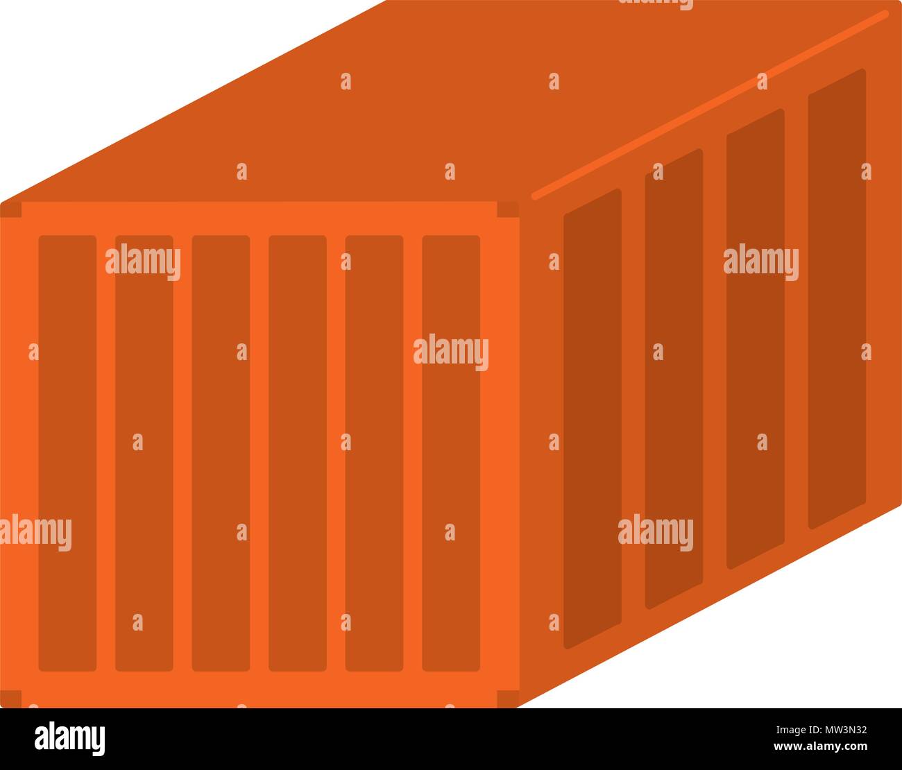 delivery container cargo shipping export Stock Vector Image & Art - Alamy