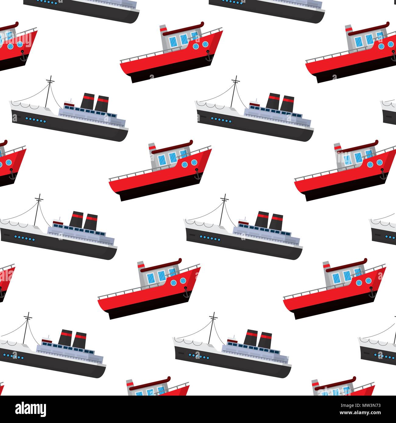 ship transport sea vehicle background Stock Vector Image & Art - Alamy