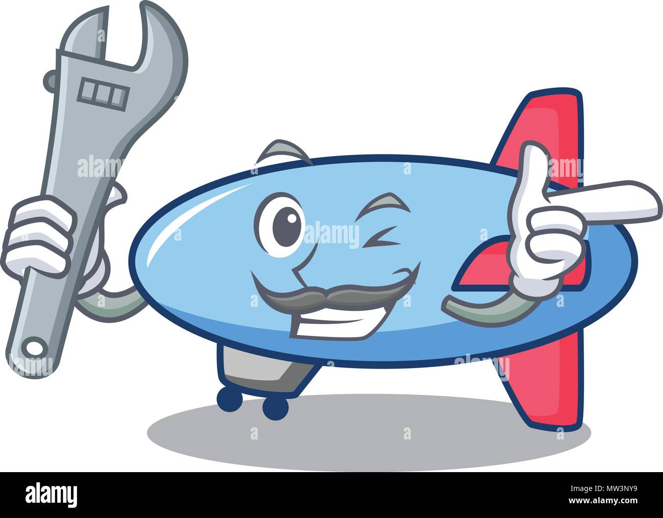 Military airplane mechanic Stock Vector Images - Alamy