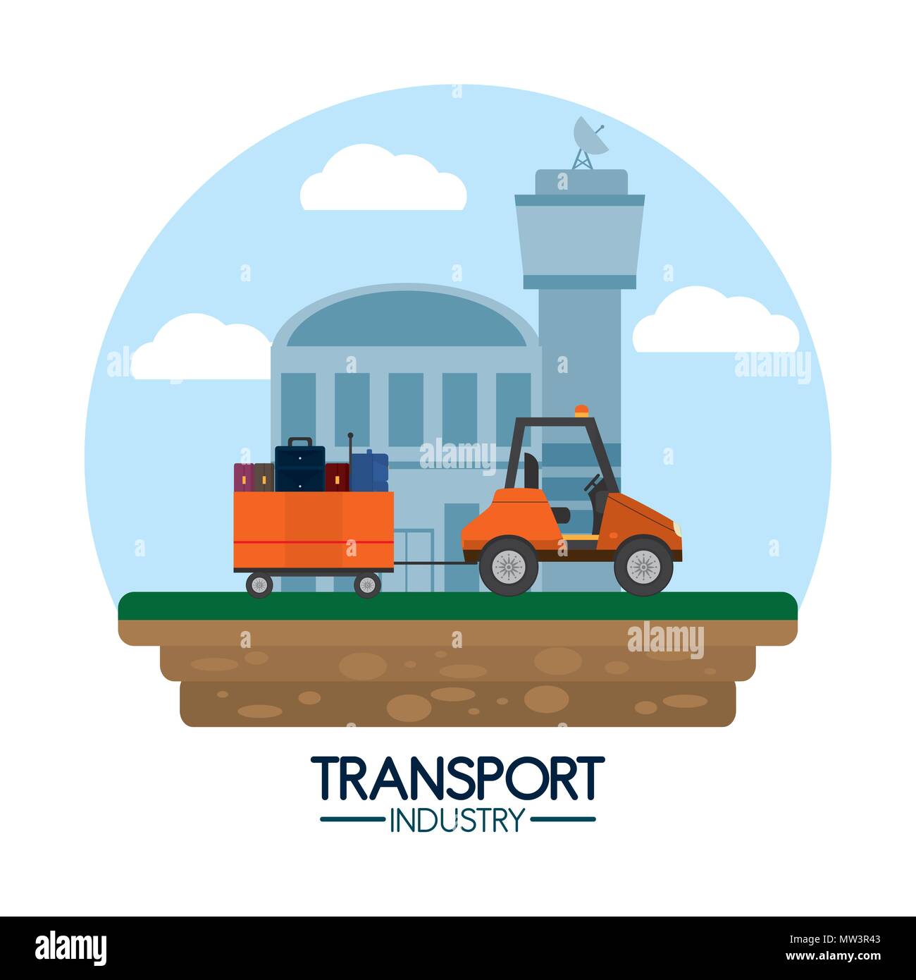 Transport industry concept Stock Vector Image & Art - Alamy