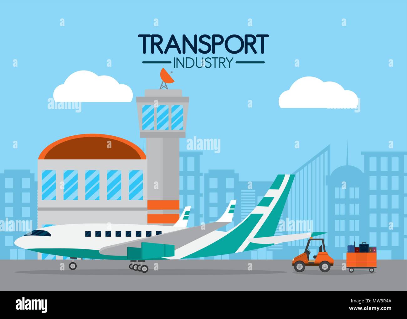 Transport industry concept Stock Vector Image & Art - Alamy