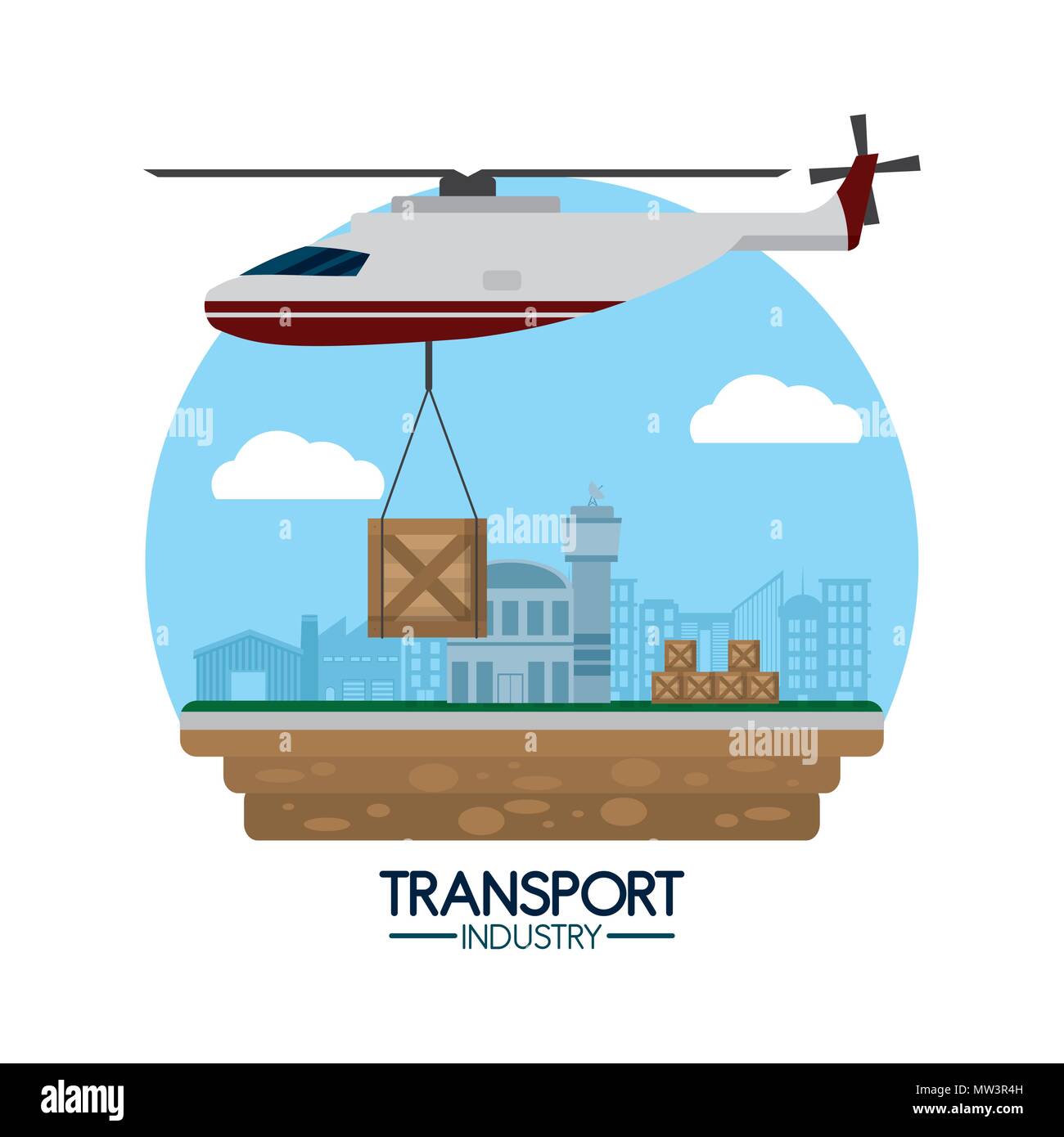 Transport industry concept Stock Vector Image & Art - Alamy