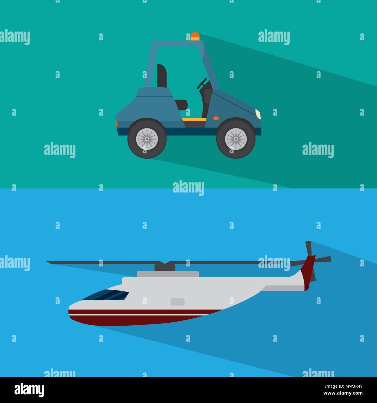 Helicopter transport service Stock Vector Image & Art - Alamy