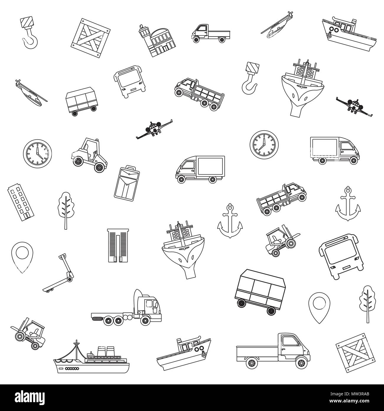 Logistics marketing Black and White Stock Photos & Images - Alamy