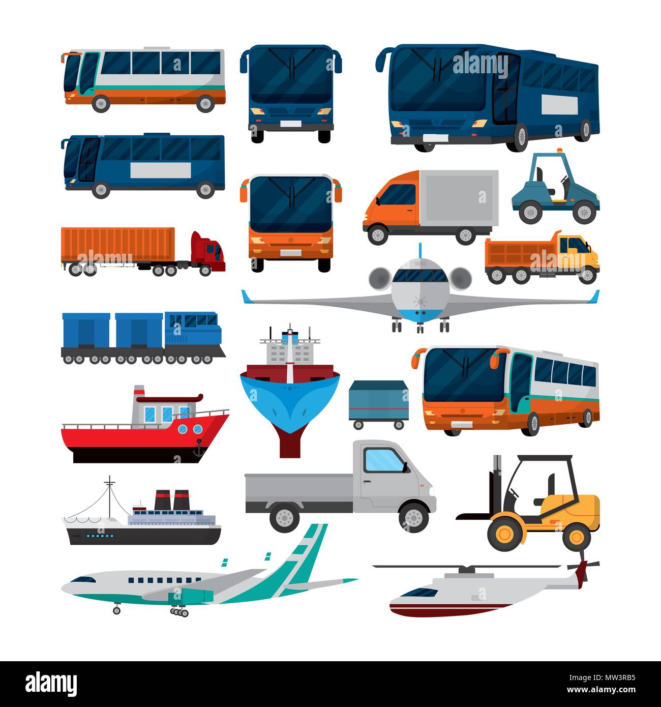 Logistic solution Stock Vector Images - Alamy