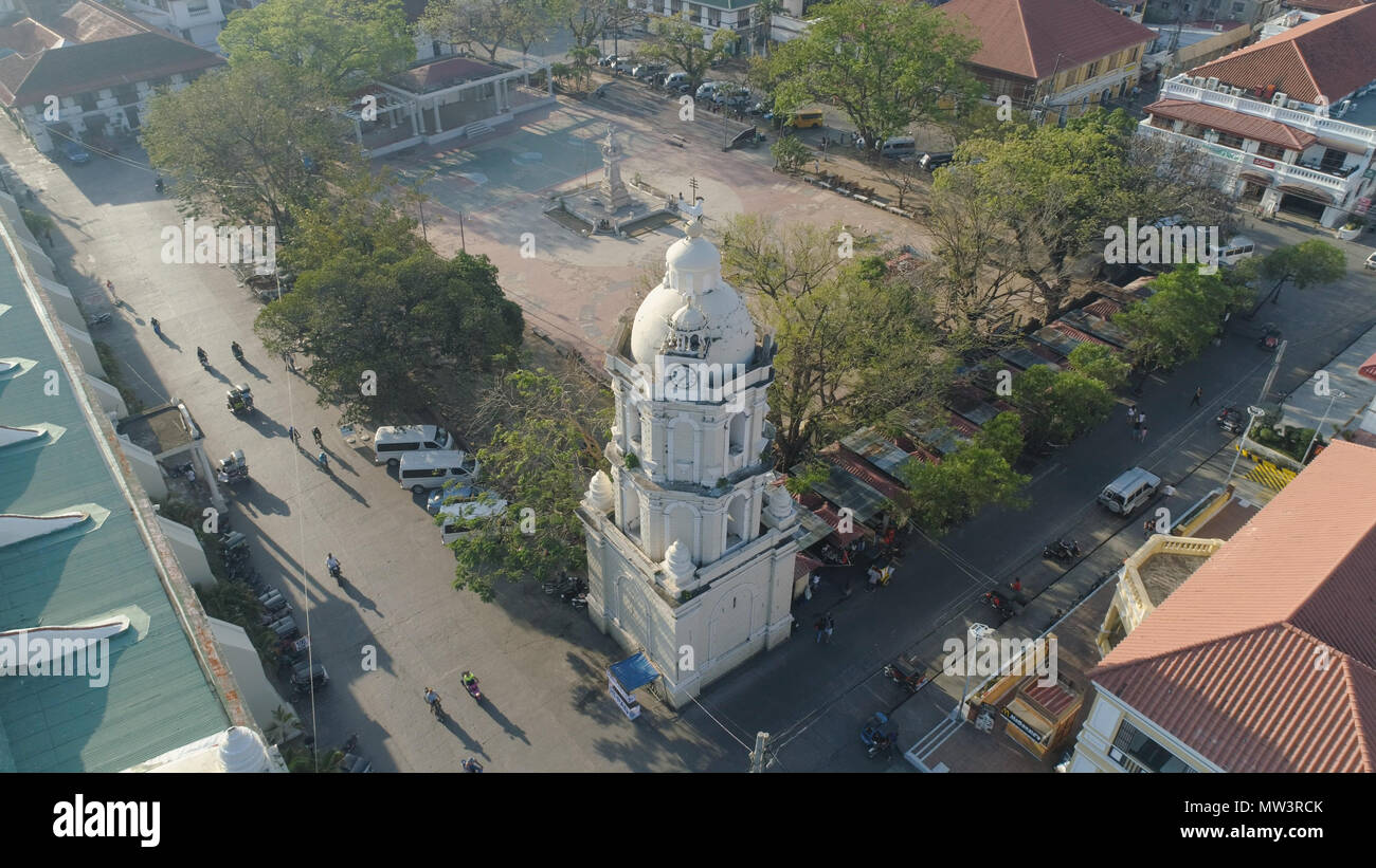 Historic colonial town in Spanish style Vigan, Philippines, Luzon ...