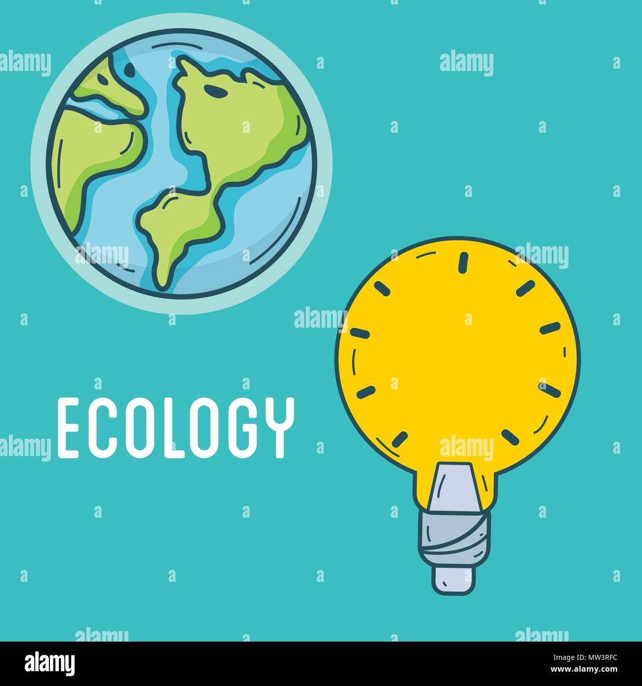 Ecology and green energy Stock Vector Image & Art - Alamy